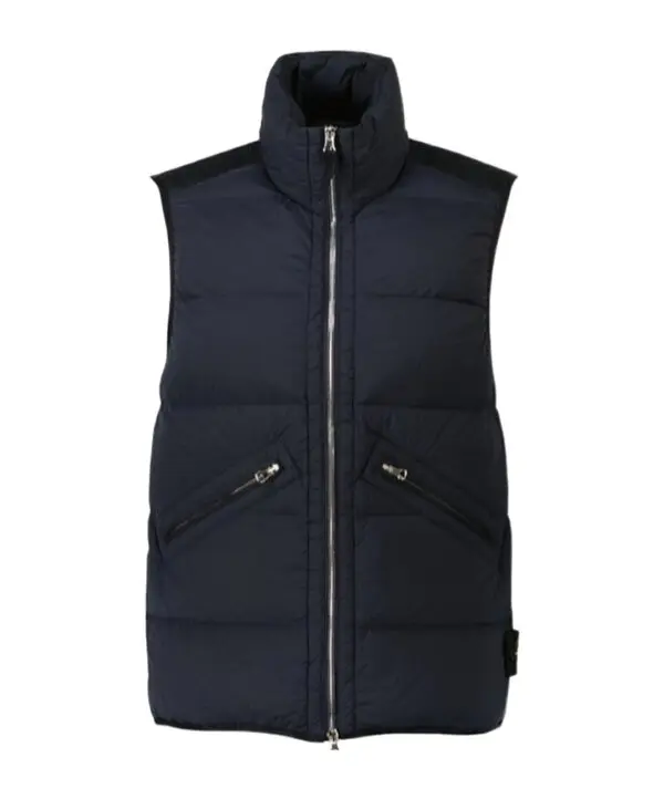 Stone Island High Neck Zipped Gilet
