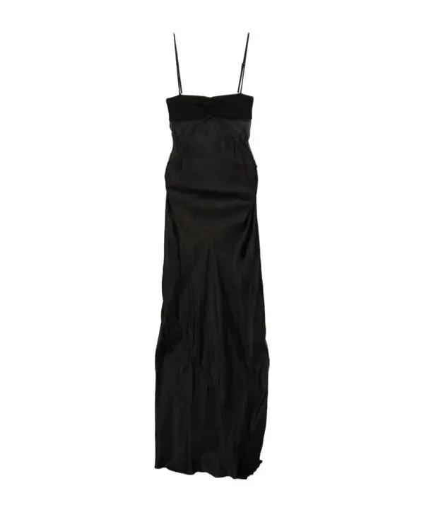 Rick Owens Sheer Panel Long Dress