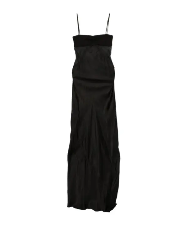 Rick Owens Sheer Panel Long Dress