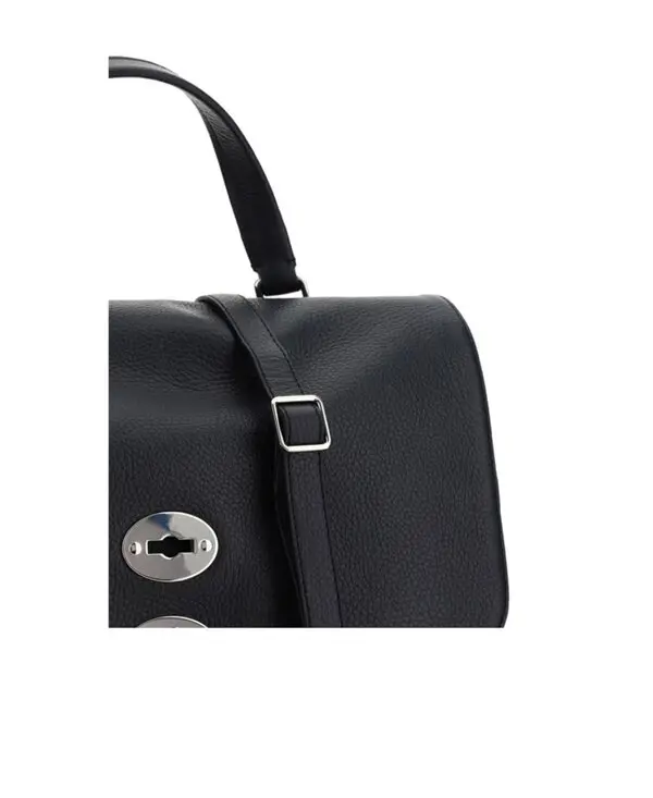 ZANELLATO Postina Tote Bag With Twist Lock - Black