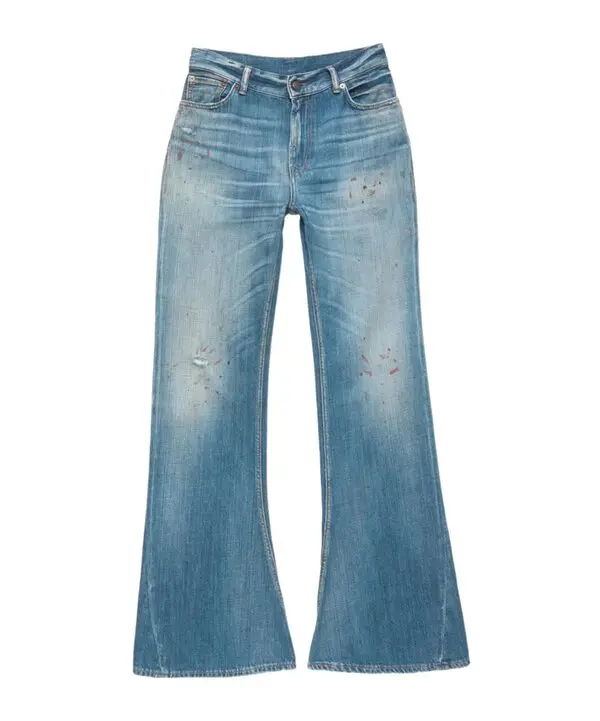 Acne Studios 2025f Fitted Flare Jeans - No