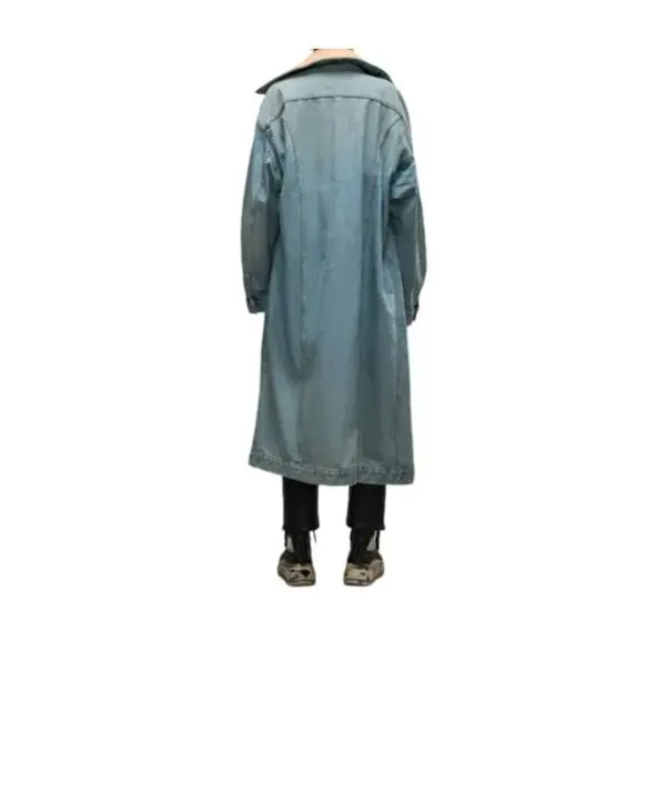 R13 Long Sleeved Denim Coat
