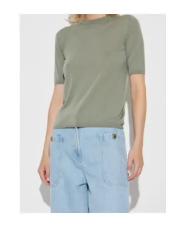 Max Mara Gerico Short-sleeved Knitted Jumper