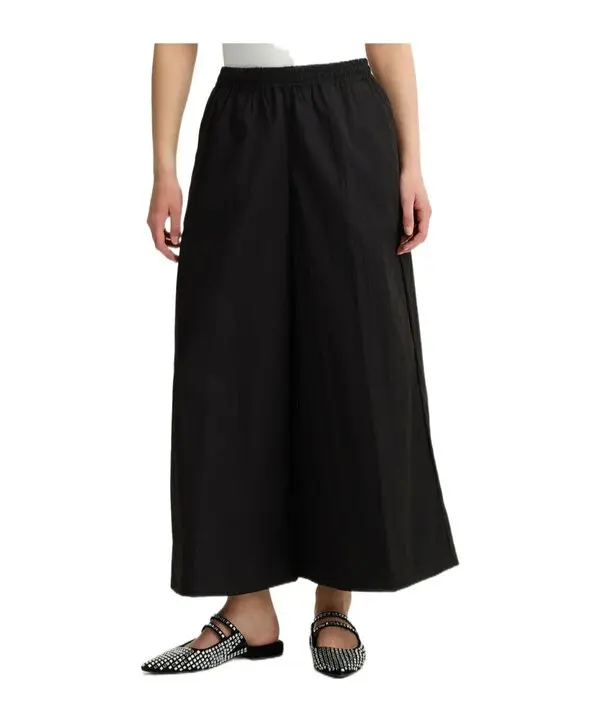Liu Jo Flare Trousers With Rhinestone Charm