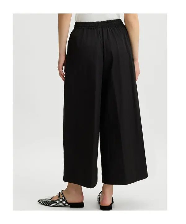 Liu Jo Flare Trousers With Rhinestone Charm