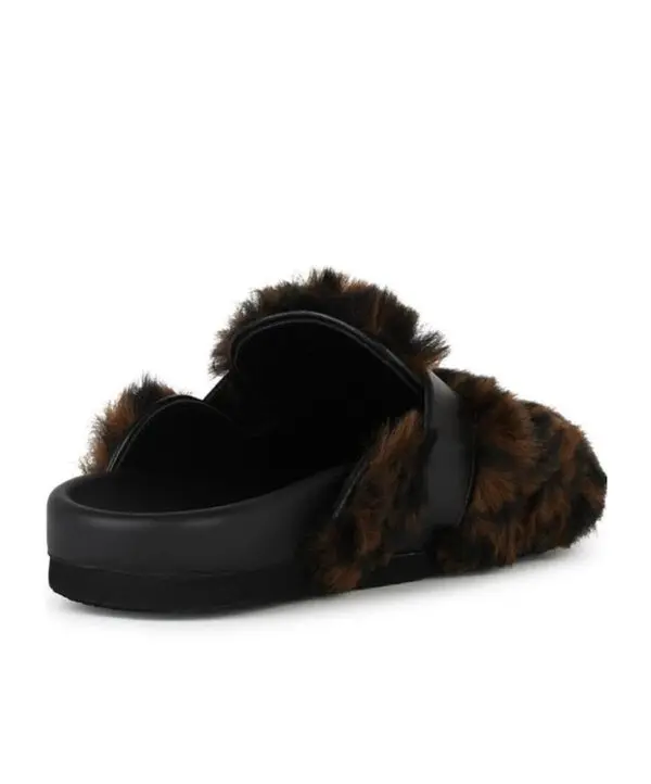 Moschino Animal Printed Slippers