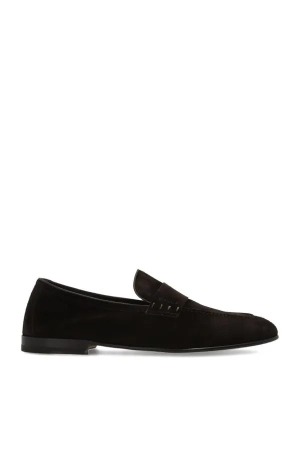 Bally Panelled Slip-on Loafers - Black