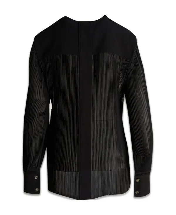Proenza Schouler Pleated Long-sleeved Shirt