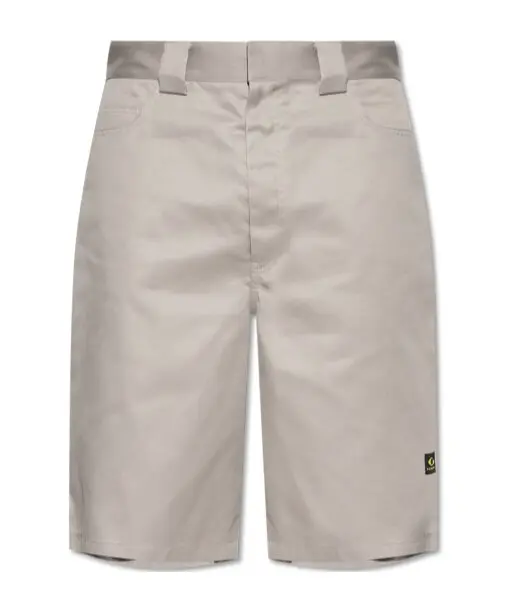 Balenciaga Logo Patch Utility Shorts - Grey