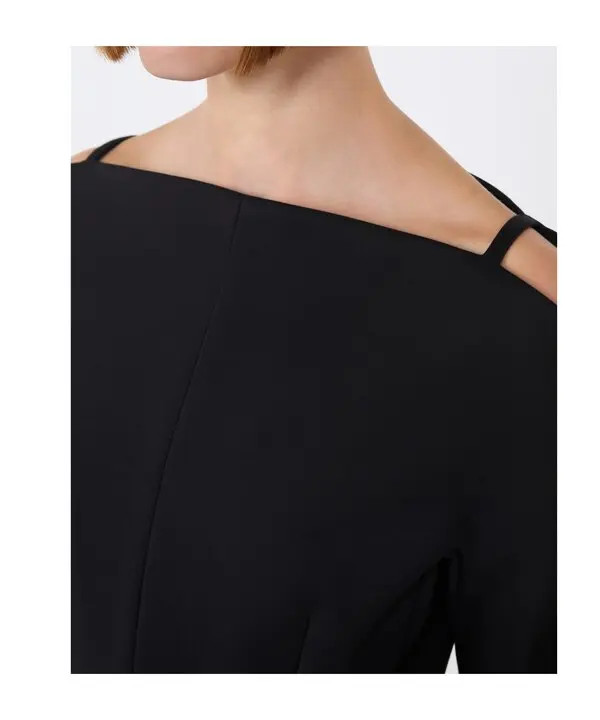 Sportmax Angus Shoulder Pad Mini Dress