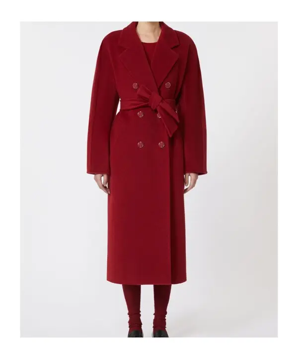 Max Mara Belted Double-breasted Coat