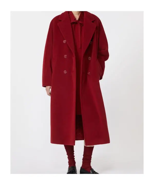 Max Mara Belted Double-breasted Coat