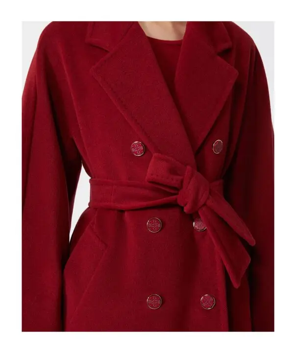 Max Mara Belted Double-breasted Coat