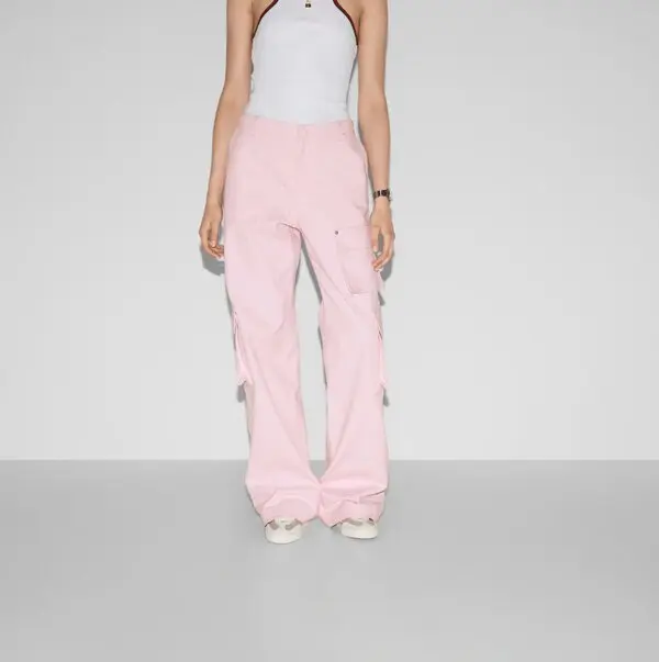 Gucci Embossed Logo Cargo Trousers