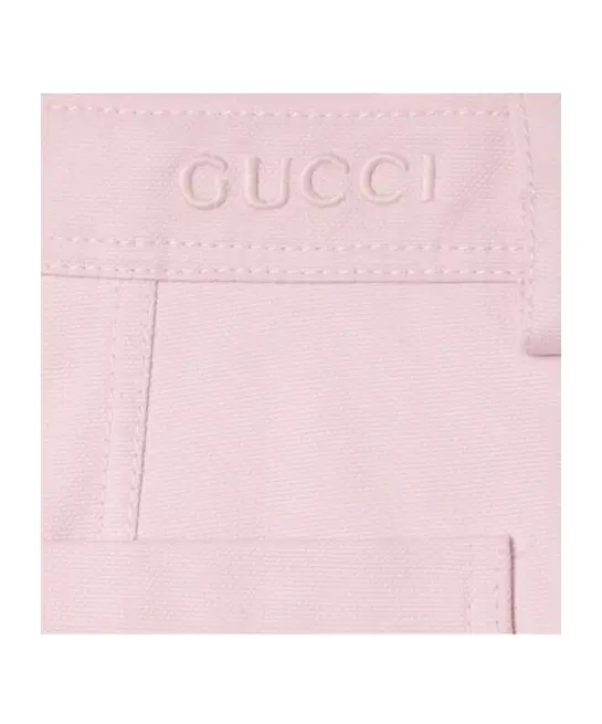 Gucci Embossed Logo Cargo Trousers