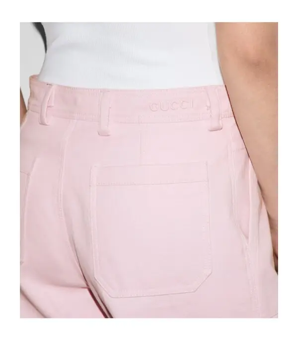 Gucci Embossed Logo Cargo Trousers