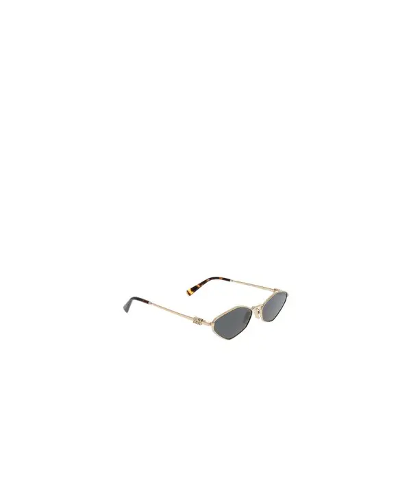 Miu Miu Geometric Frame Sunglasses
