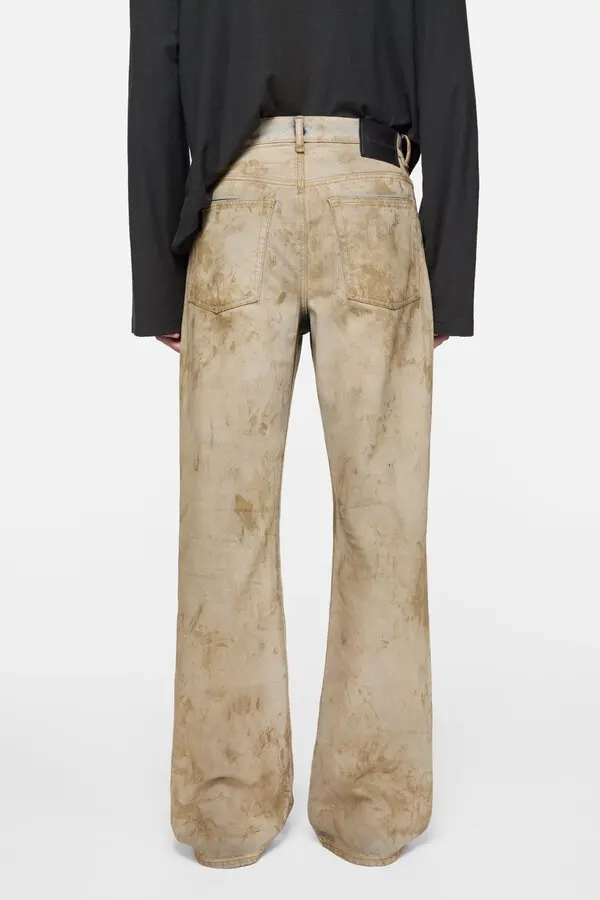 Acne Studios Distressed Straight-leg Jeans
