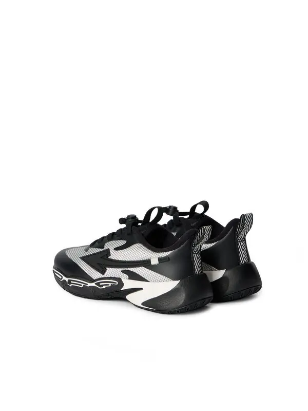 Off-White Graphic Print Sneakers - Black
