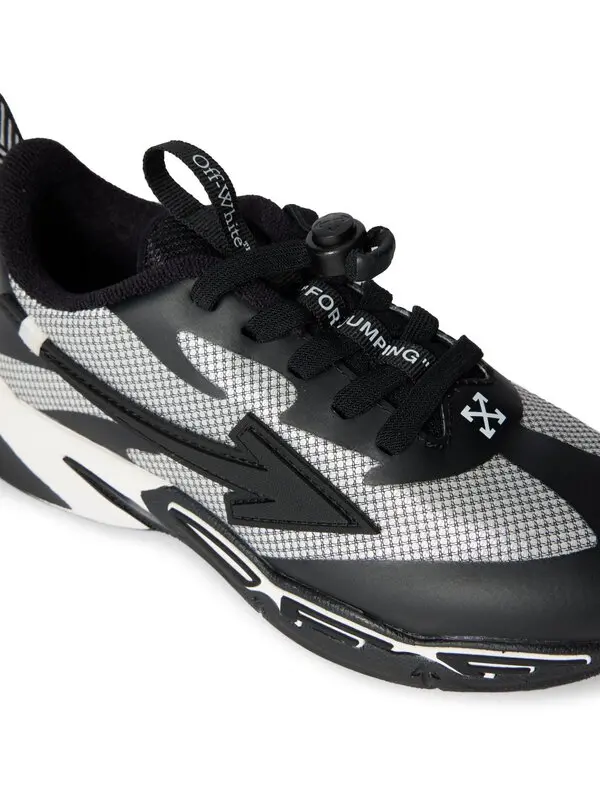 Off-White Graphic Print Sneakers - Black