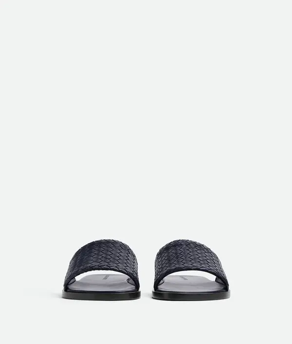 Bottega Veneta Elio Mule Sandals - Night