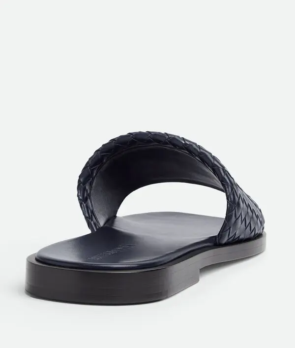 Bottega Veneta Elio Mule Sandals - Night