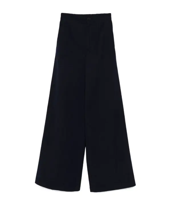 FORTE_FORTE Wide-leg Casual Pants - Navy Blue