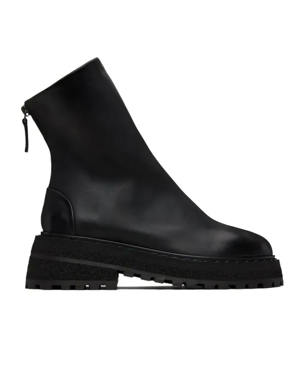 Marsèll Wedge Zipped Ankle Boots