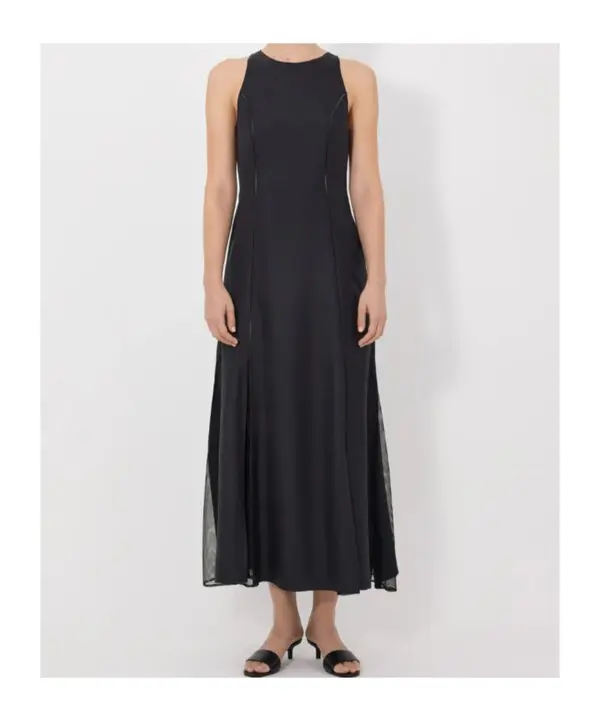 Loulou De Saison Irka Silk Twill Dress
