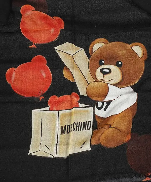 Moschino Printed Scarf