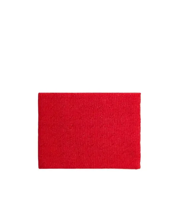 Bonpoint Tatodine Cable Knit Snood - Red