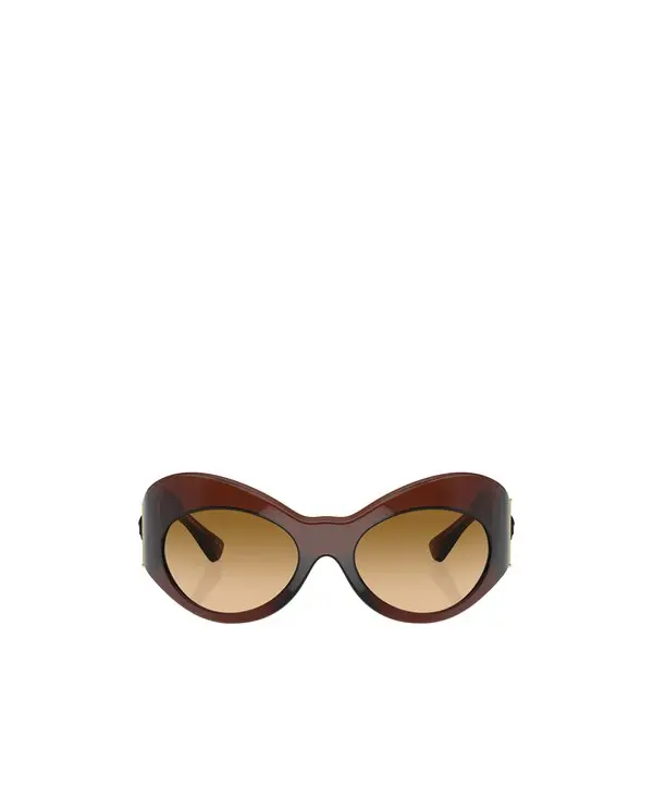 Versace Geometric Frame Sunglasses - Multicolor