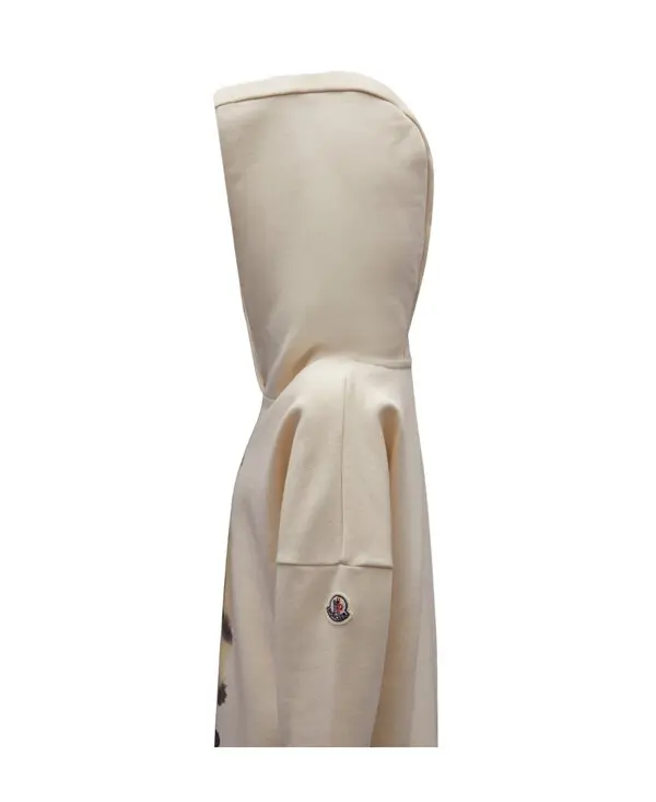 Moncler Graphic Hooded Long Sleeve Dress