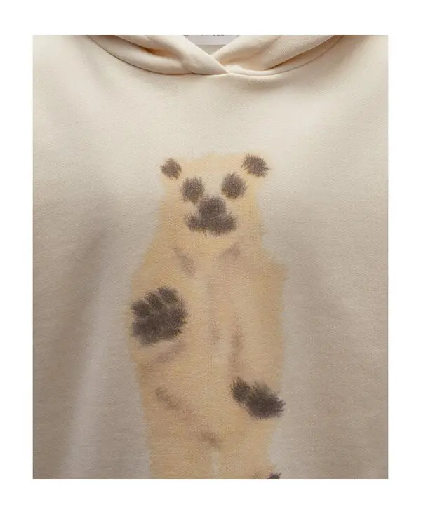 Moncler Graphic Hooded Long Sleeve Dress