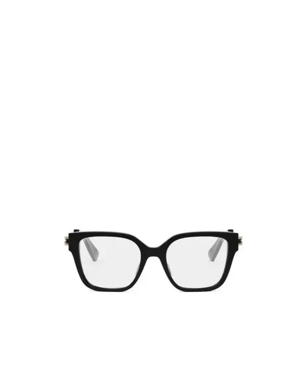 BVLGARI Square Frame Eyeglasses - Black