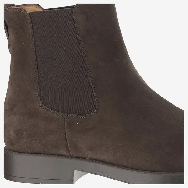 TOD'S Round Toe Chelsea Boots - Brown