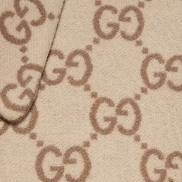 Gucci Reversible Gg Wool Coat