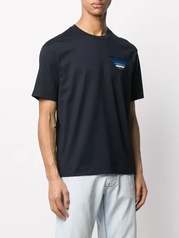 Emporio Armani Embroidered Logo T-shirt