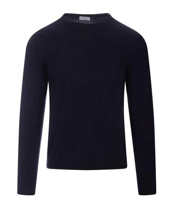 Fedeli Long-sleeved Sweater - Black