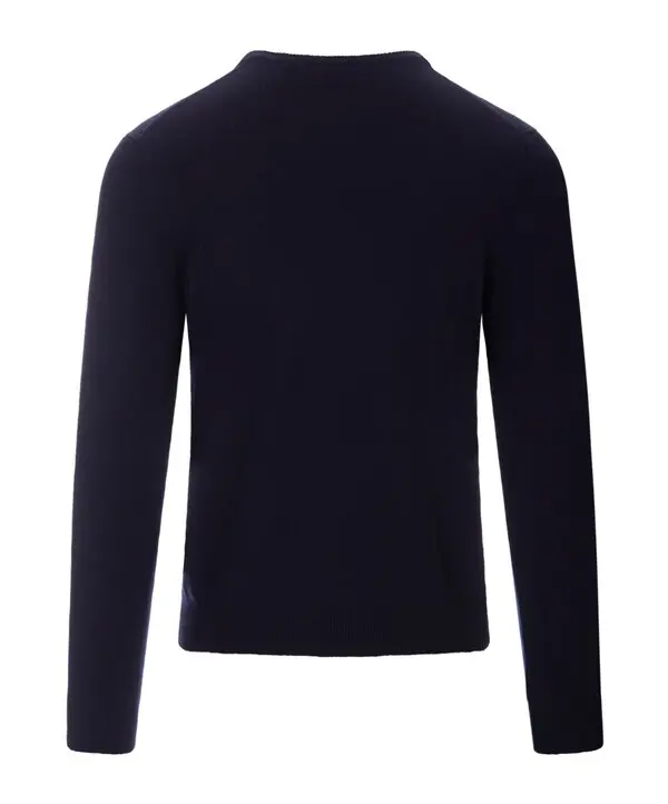 Fedeli Long-sleeved Sweater - Black