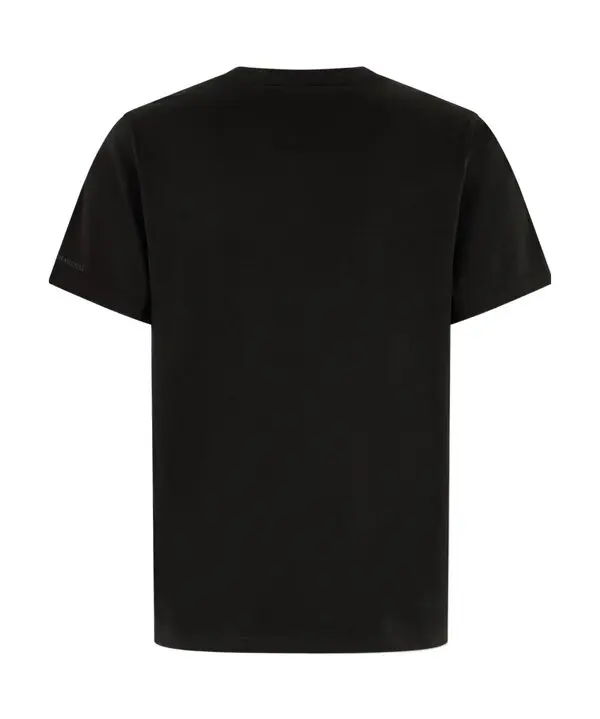 Moose Knuckles Logo Patch Crewneck T-shirt - Black