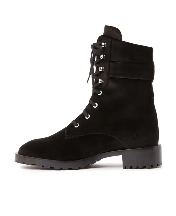 STUART WEITZMAN 40mm Buckle-fastening Lace-up Boots