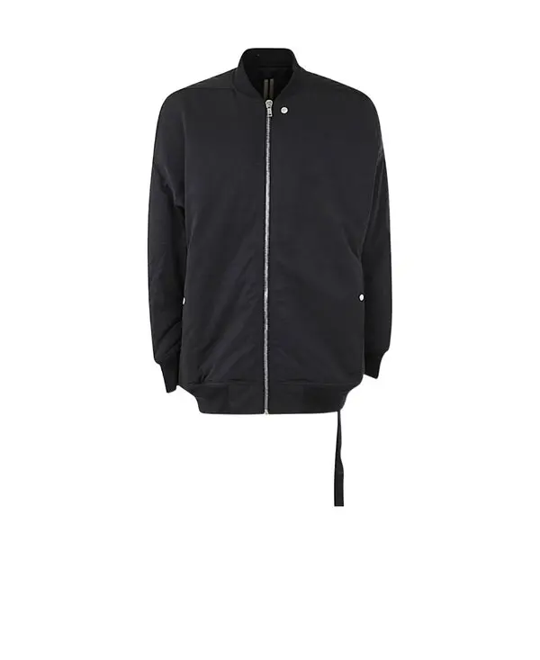 Rick Owens Long Bomber Jacket - Black