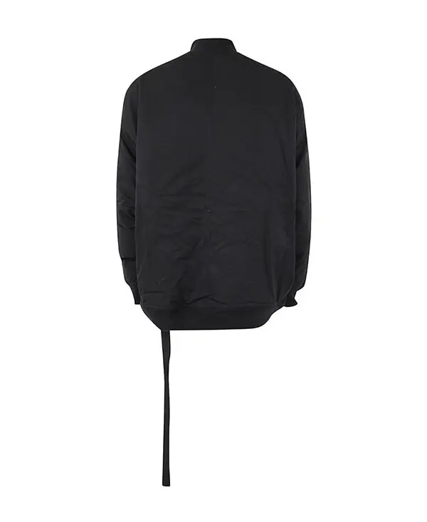 Rick Owens Long Bomber Jacket - Black