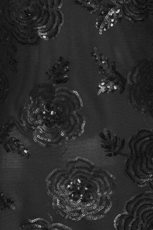 ROTATE BY BIRGER CHRISTENSEN Sequin Embroidered Mini Dress