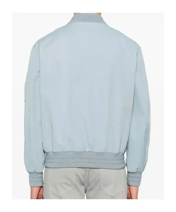Eleventy Twill Bomber Jacket