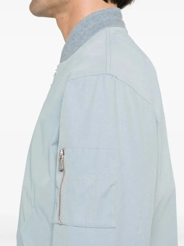 Eleventy Twill Bomber Jacket