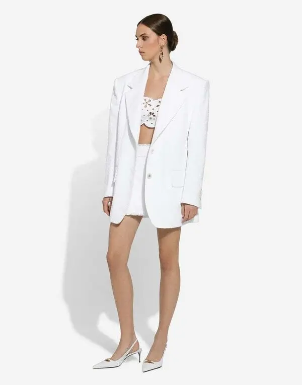 Dolce & Gabbana Lace Cut-out Top
