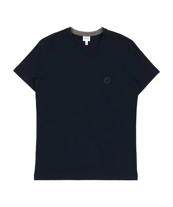 Emporio Armani Round-necked Logo T-shirt