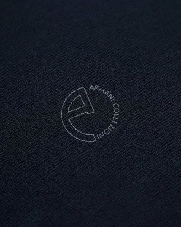 Emporio Armani Round-necked Logo T-shirt